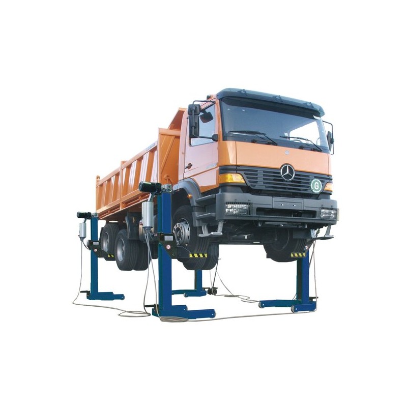 Maha Column Lifts RGE 7.5 Tonne Mobile Columns Wired